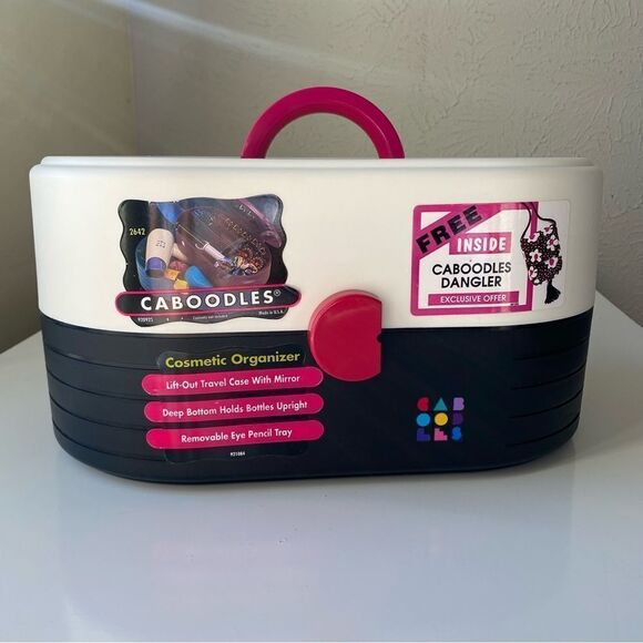 Caboodles | Makeup | Vintagecaboodles Cosmetic Case Organizer Black Off ...